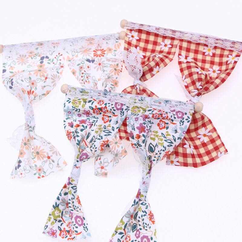 Аксессуар для кукол мини шторы кукольного дома декоративные элементы для моделей игрушек из ткани