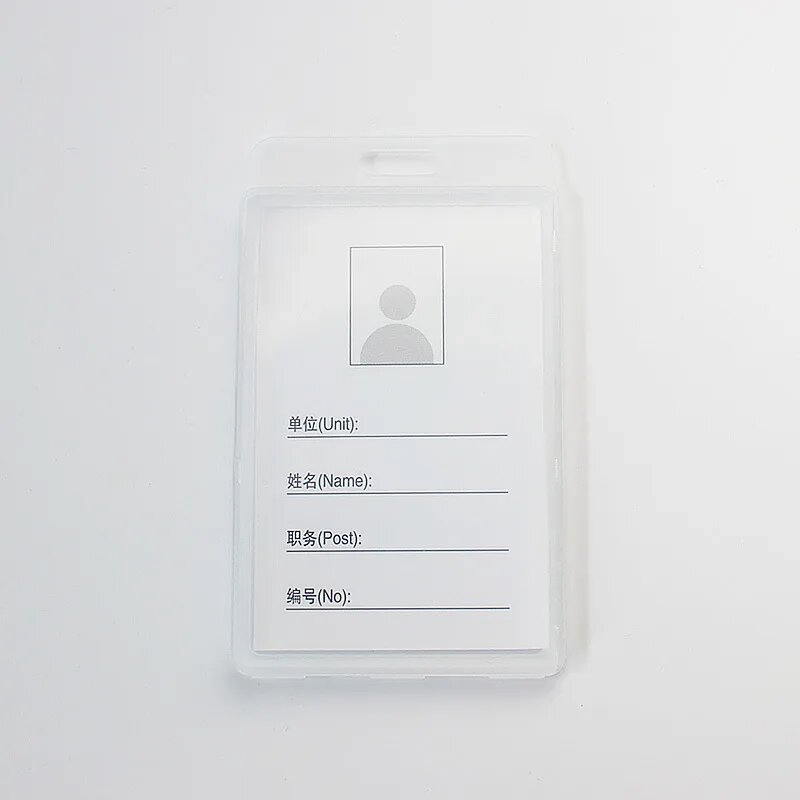 Держатель бейджа Pelsone Vertical Clear