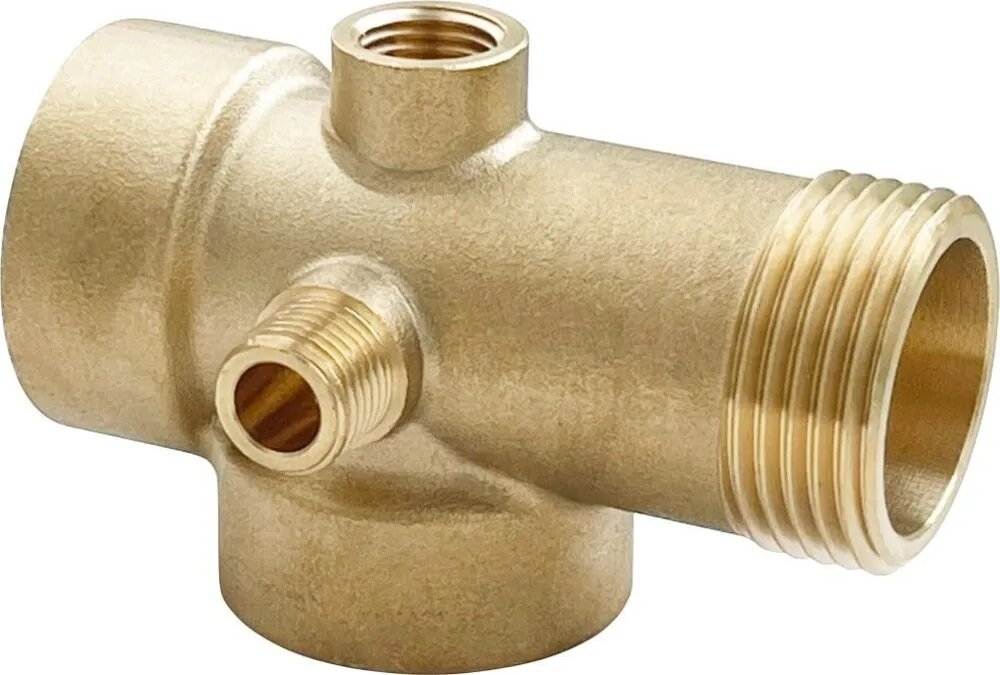 Сантех VALFEX фитинг штуцер 5-ти выводной 1 х 80 мм К VF.600. L.05080