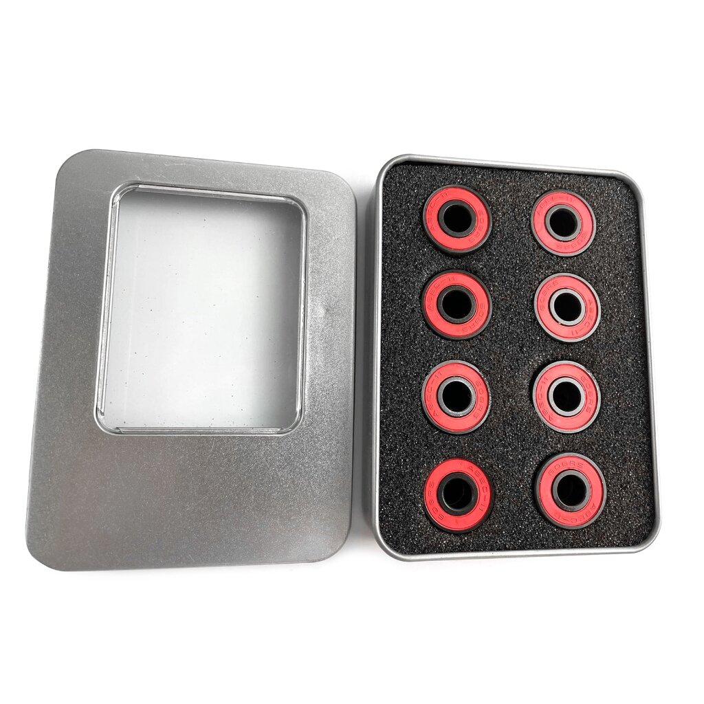 8 керамических подшипников для скейтбординга, подшипников для роликовых коньков