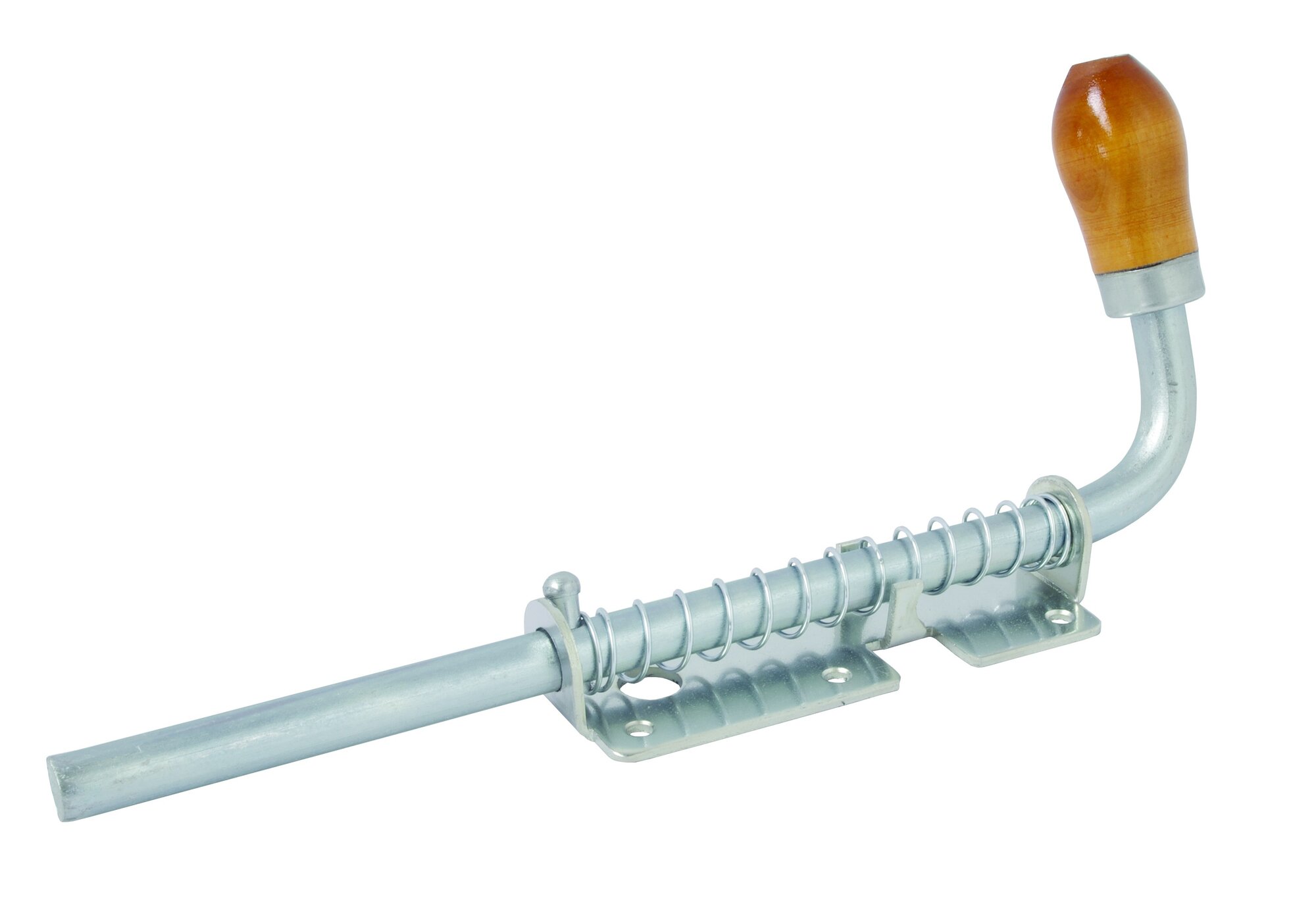 Засов с пружиной 300 мм хром Домарт