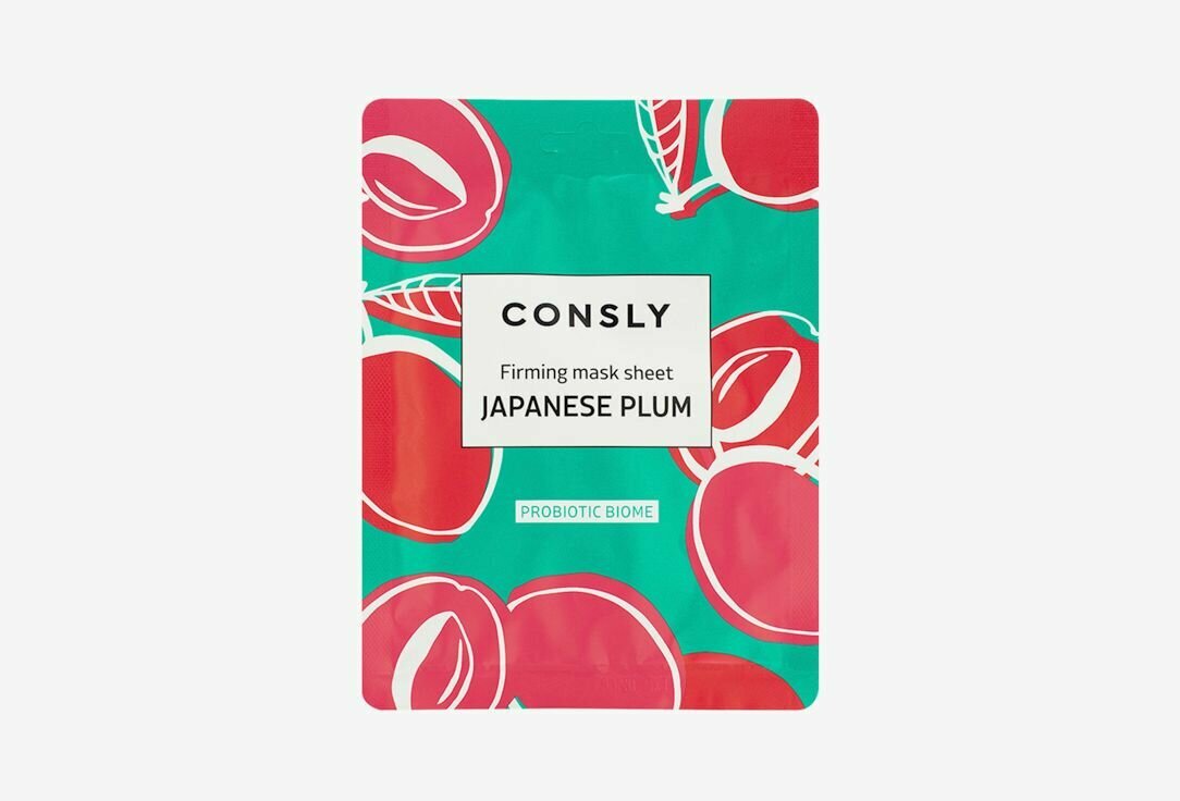 Тканевая маска для лица CONSLY japanese plum 25 мл