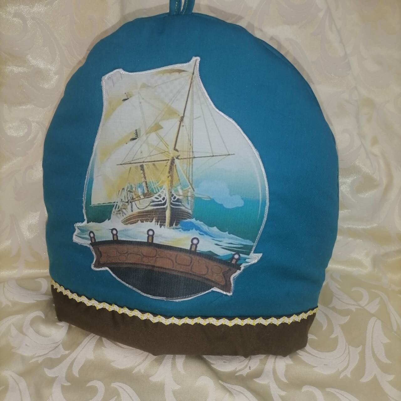 Грелка на чайник хлопок 30x34 см.