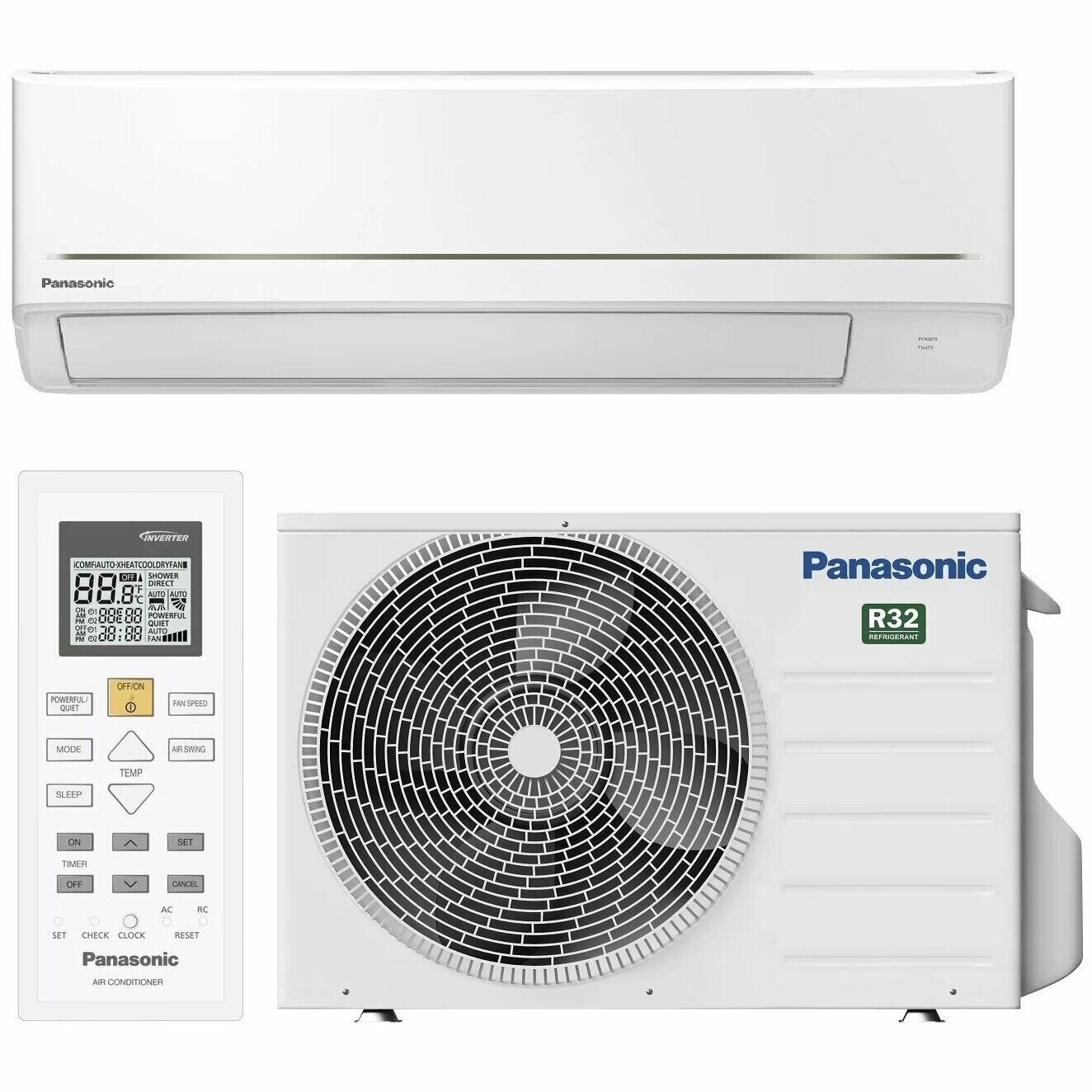 Кондиционер Panasonic CCS-PZ25WKD/CU-PZ25WKD Инвертор серии Basic (Компрессор PANASONIC)