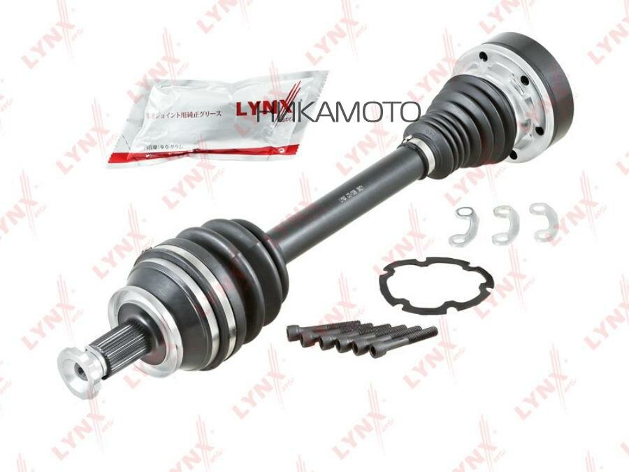 LYNXAUTO CD1306 Привод в сборе L SKODA Fabia III 1.2 14> / Rapid 1.2 15>. VW Polo 1.2-1.4 09>