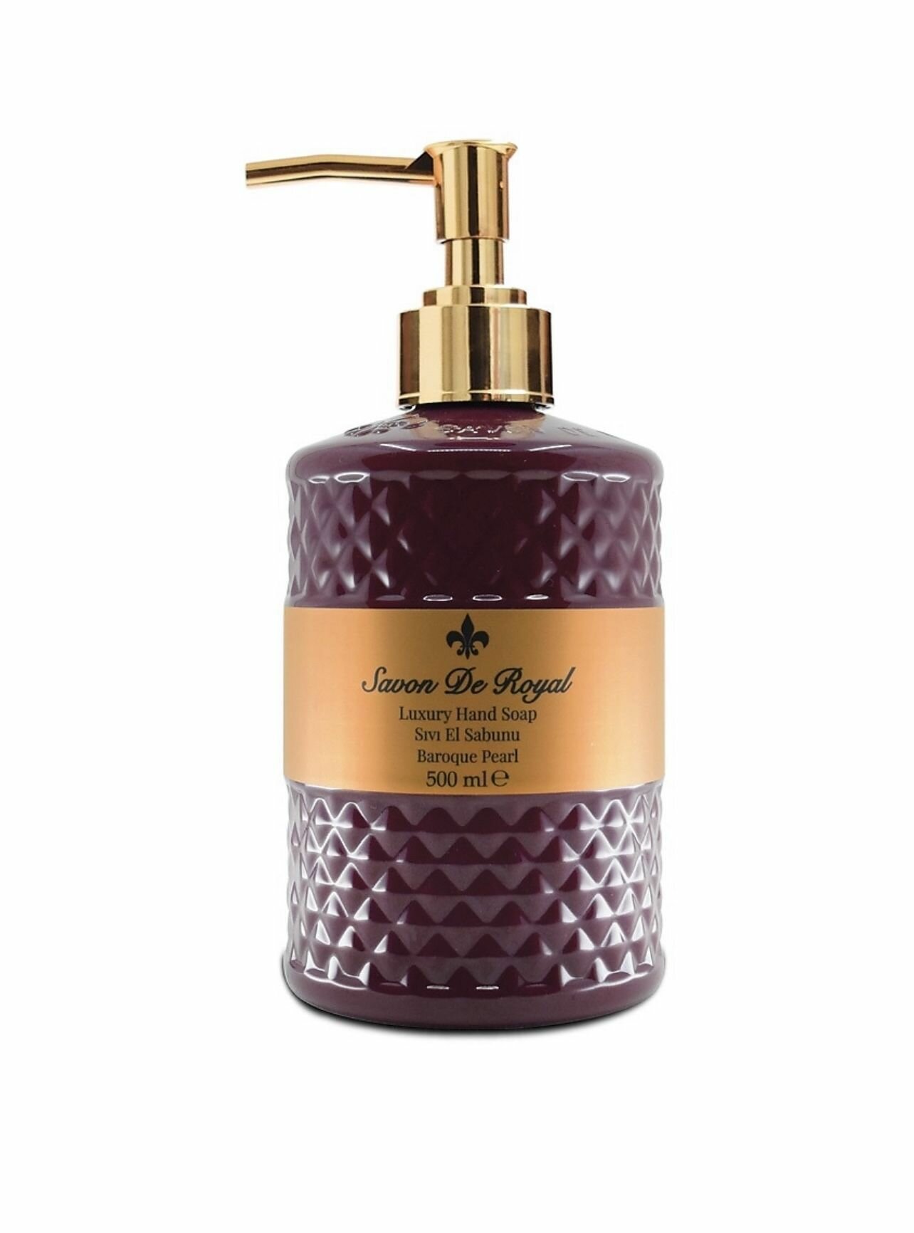 Мыло жидкое Savon De Royal "Baroque Pearl", парфюмированное, для ежедневного использования, 500 мл