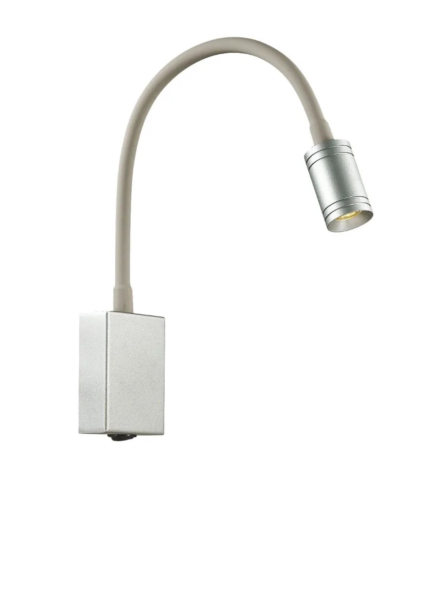Настенный светильник newrgy lighting 1959-1W, серый, цоколь LED, 3 Вт, свет 3000К, для детской