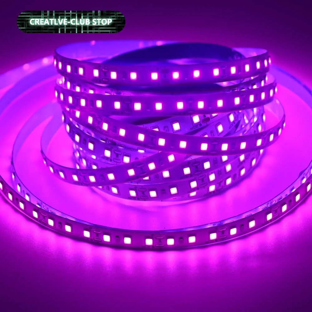 DT&ZM гибкая светодиодная лента 120 светодиодов/м 5 м фиолетово-желтая 4000K Purple