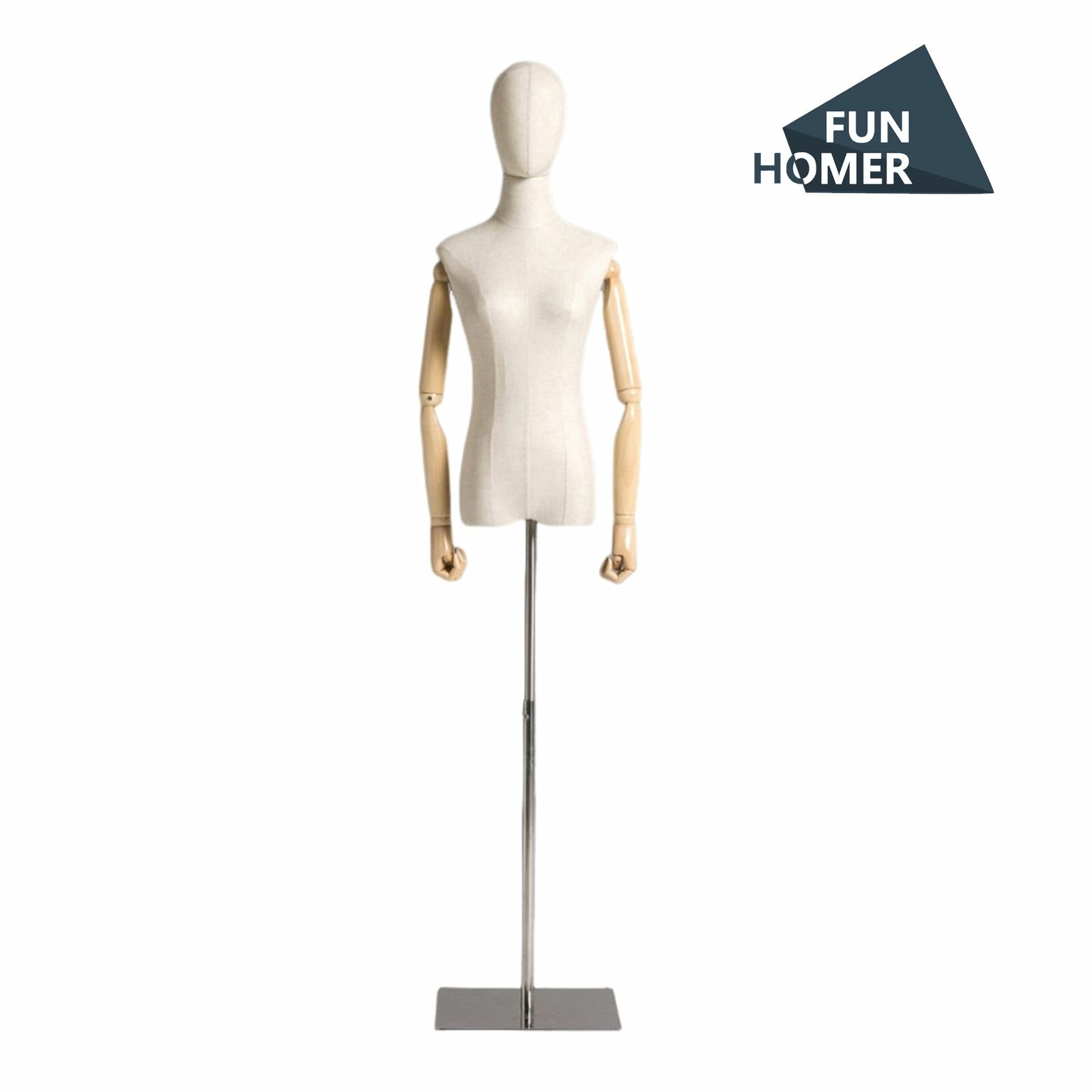 Манекен портновский женский раздвижной мягкий, 38cm-86cm-66cm-84cm, Высота Регулировка 140-204cm