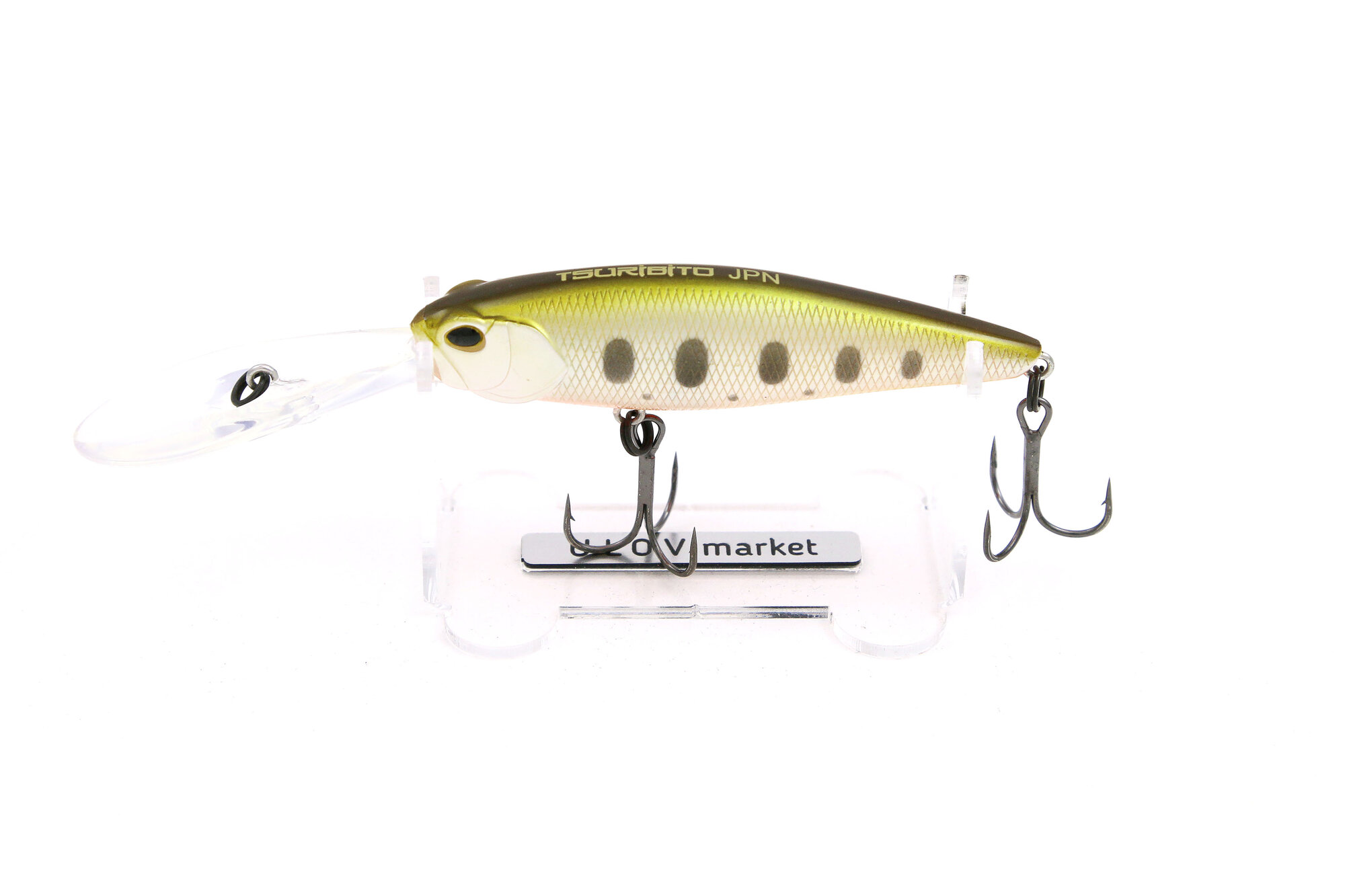 Воблер TSURIBITO Deep Chok Long 80F13.7г Загл.2.5-3.0м #509