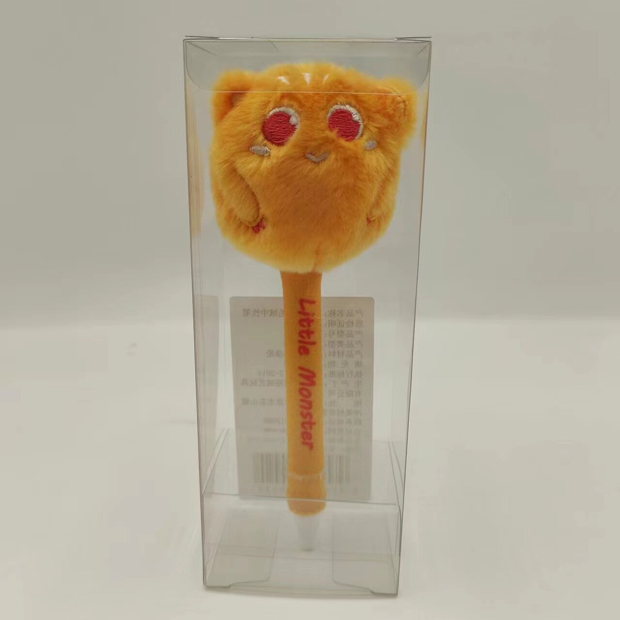 Маленький монстр плюшевая игрушка гелевая ручка милая кукла выдвижная ручка 0.5 мм черная чернила перезаправляемая мини