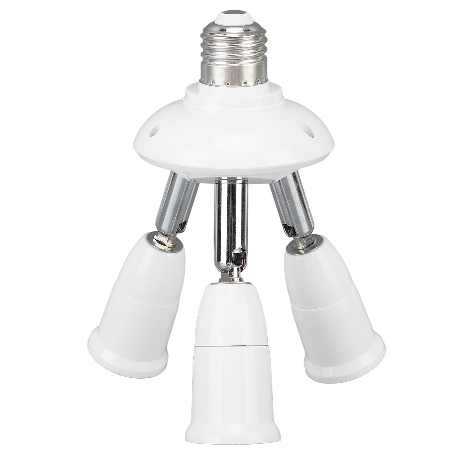 Адаптер разветвителя света E26 E27 360 градусов регулируемый 180 градусов сгибается 3 в 1 адаптер разветвителя 85–265V