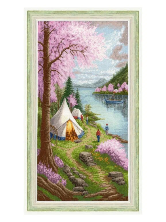 Набор для вышивания Золотое Руно ЛП-073 Весенний поход