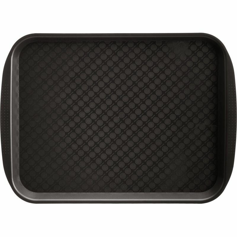 Поднос RESTOLA Полипропилен, 365х270 мм, коричневый