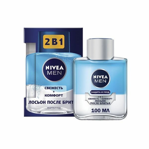 Лосьон после бритья Nivea "Men", Защита и уход, 100 мл