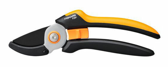 Секатор контактный Fiskars Solid P361 черный/оранжевый (1057165)