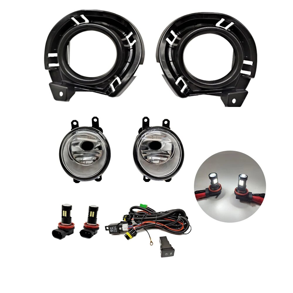 Автомобильные фонари, противотуманные фары, противотуманные фары для Toyota Corolla Axio Fielder 2015 2016 2017, жгут проводов, крышка радиатора, галогенные глаза ангела DRL