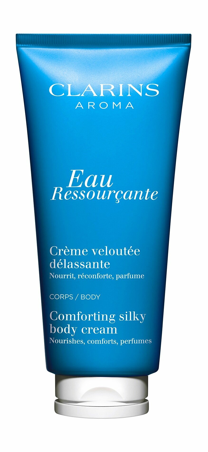 Успокаивающий парфюмированный крем для тела Clarins Aroma Eau Ressourcante Comforting Silky Body Cream /200 мл/гр.