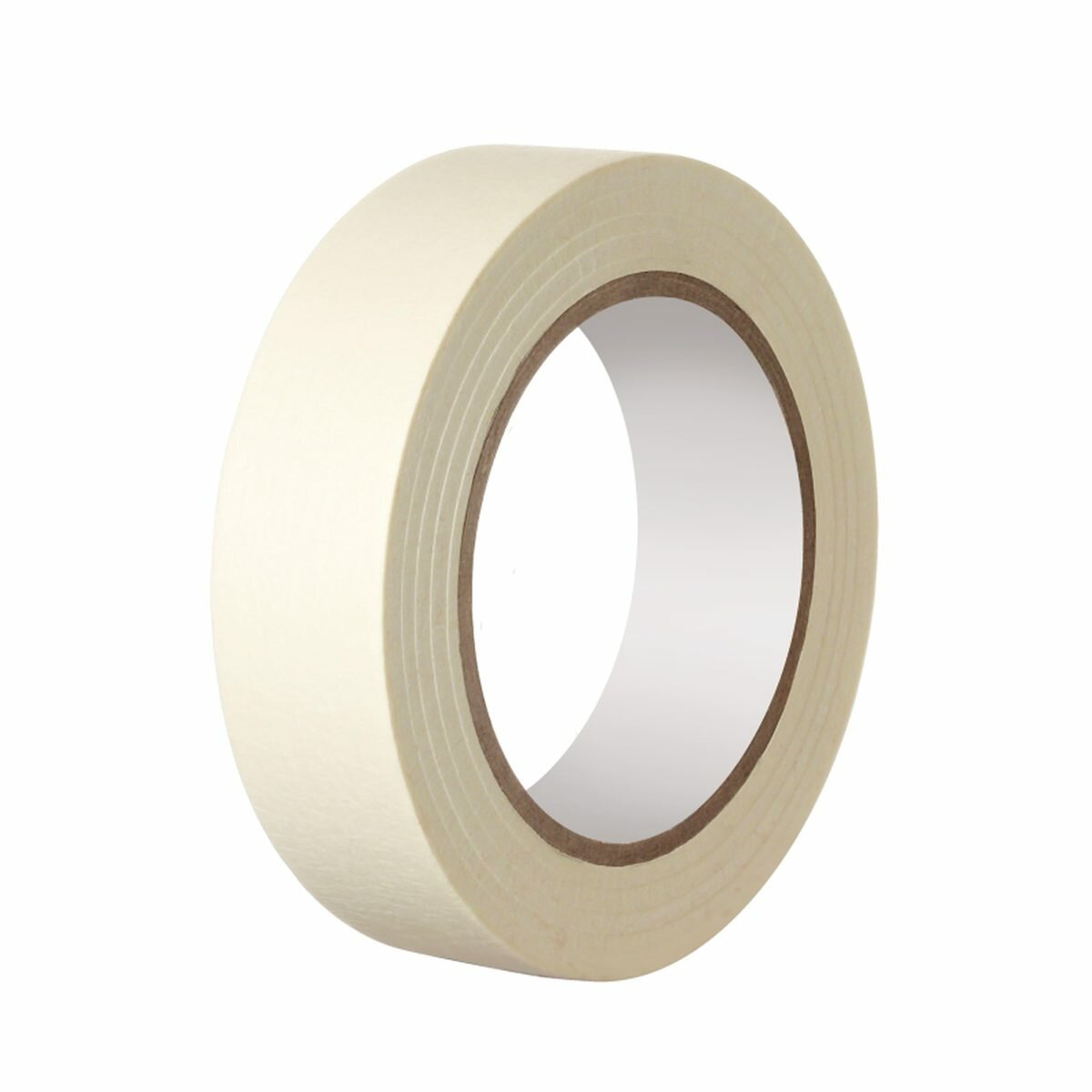 Клейкая лента (скотч) малярная крепированная (30мм х 50м, белая) (1798768), 1шт.