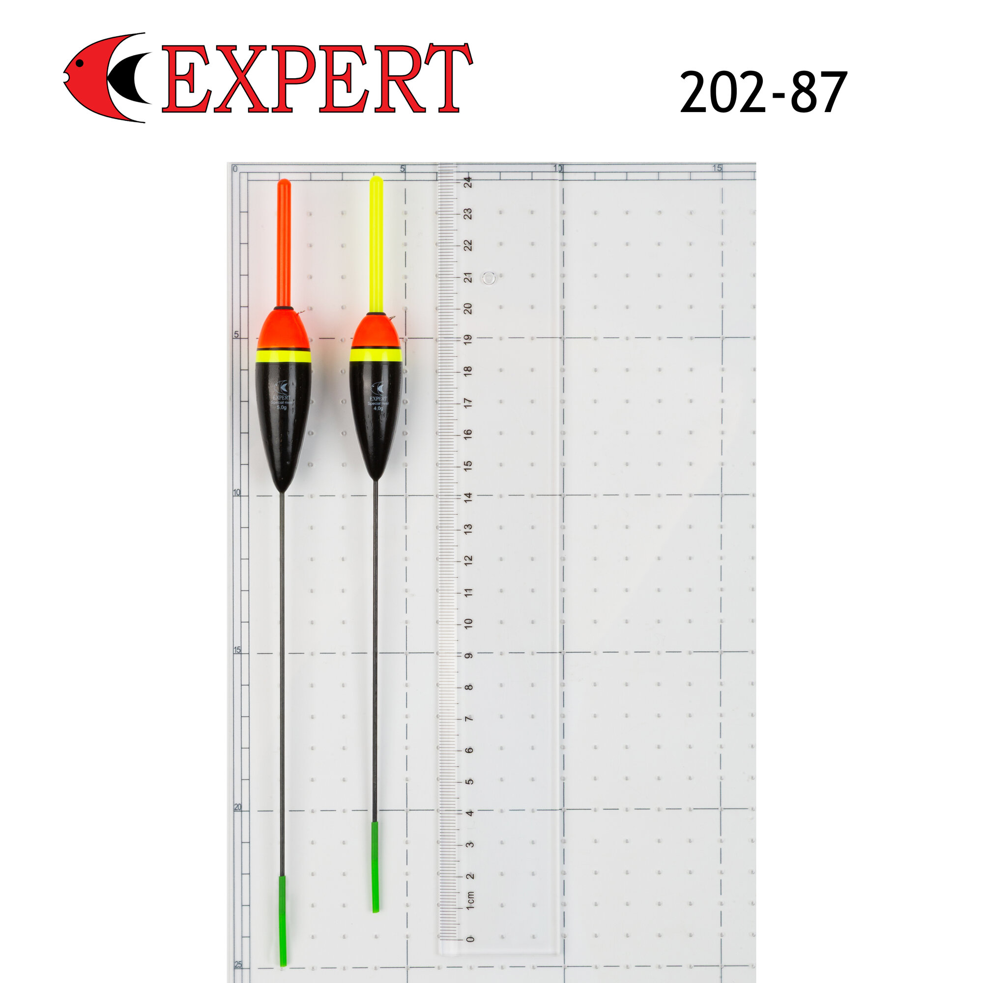 Поплавок EXPERT 202-87-050, 24см, 5г. мультиколор, для течения, оригинал