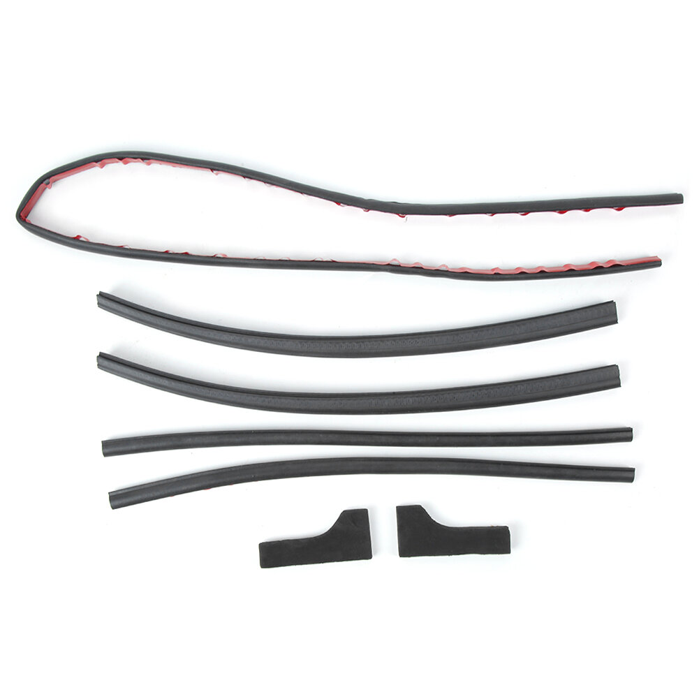 VOLKSWAGEN Amarok 2010-2018 Комплект уплотнений задней двери, 7 шт. Замена уплотнителей задней двери, водонепроницаемый, прочный, простая установка