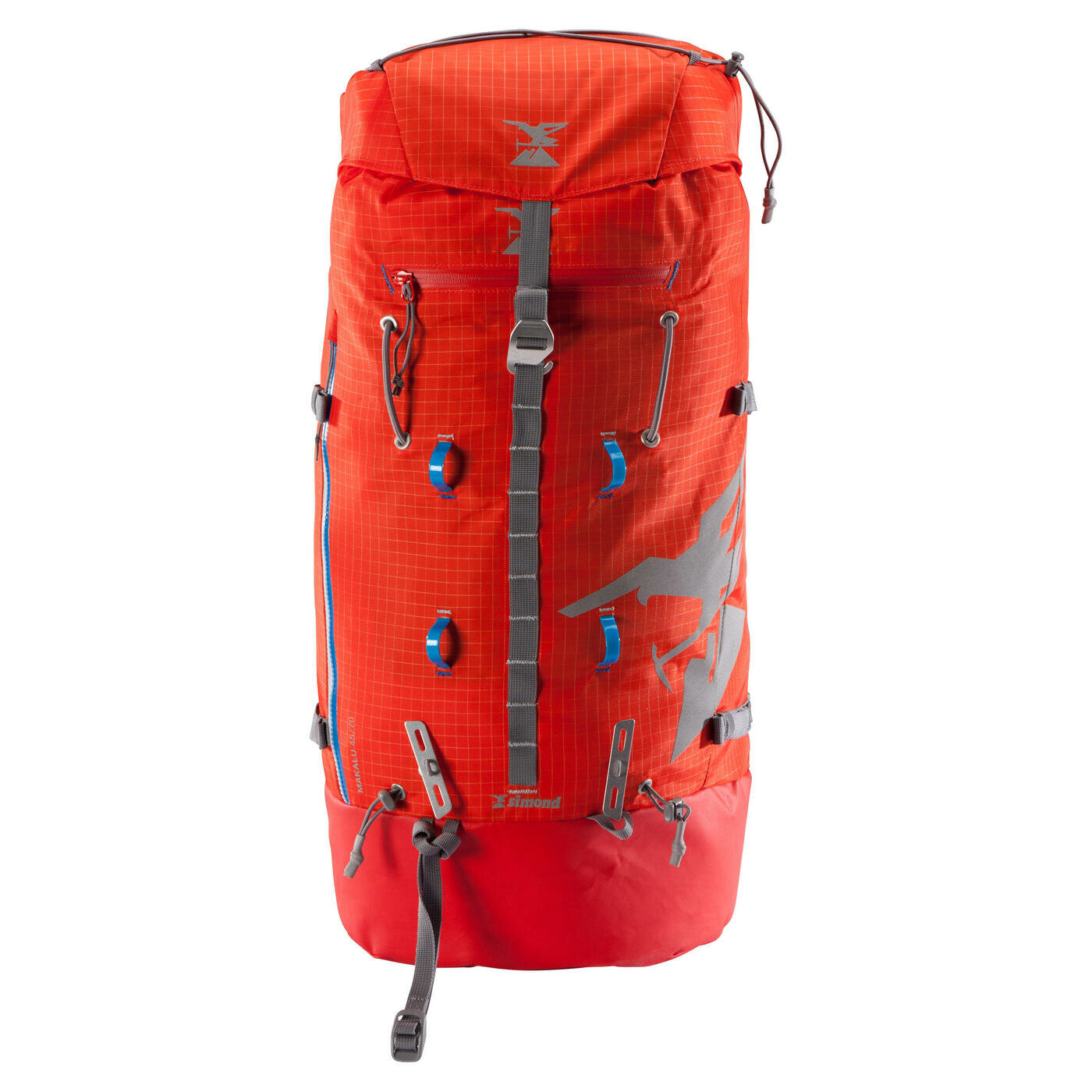Decathlon Рюкзак альпинистский, походный Simond Makalu 45/70, красный
