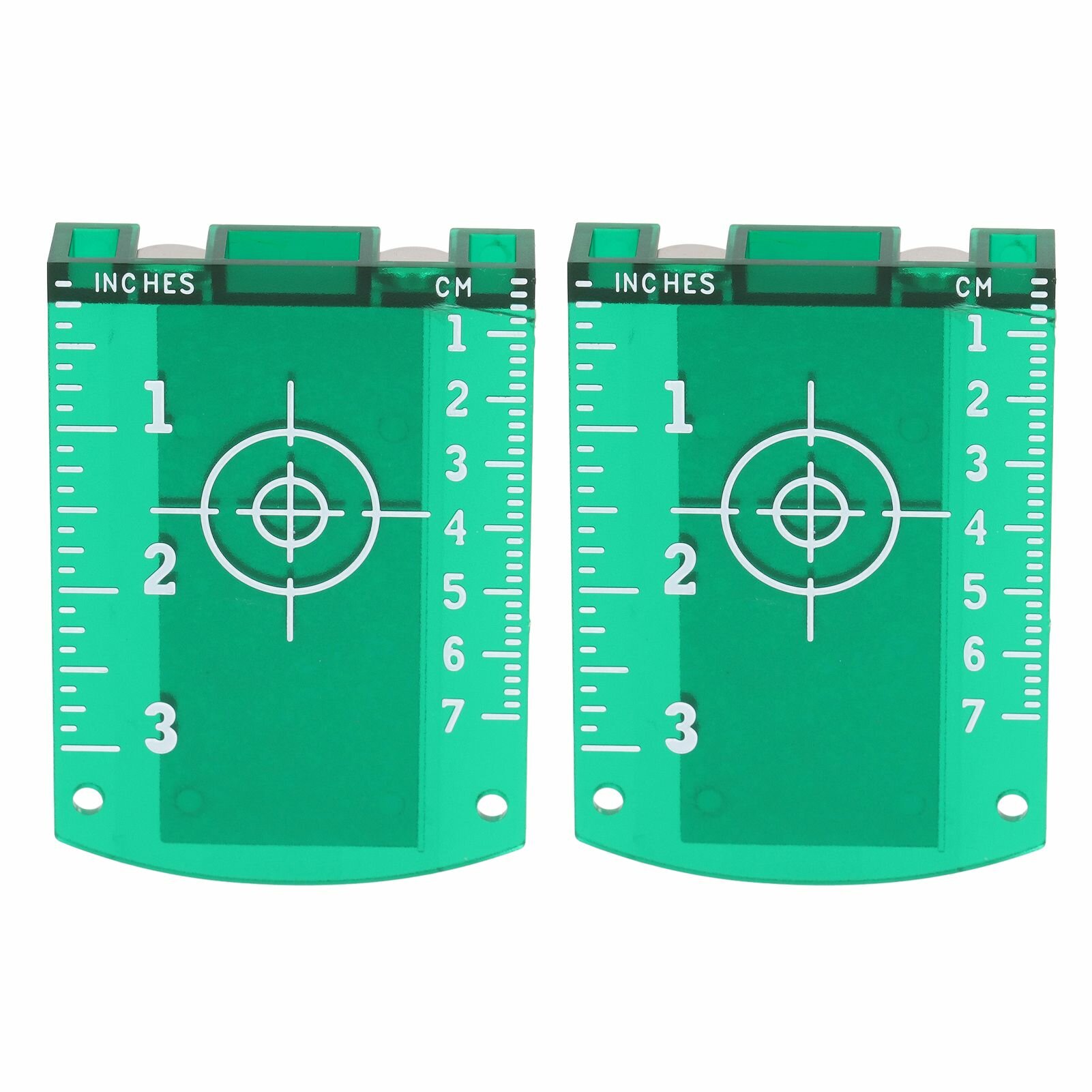 Магнитная мишень для лазерного уровня, состоящая из двух частей