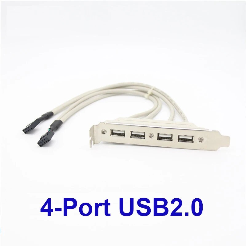 OULLX Кронштейн расширения USB 2.0 для материнской платы 4 Port USB