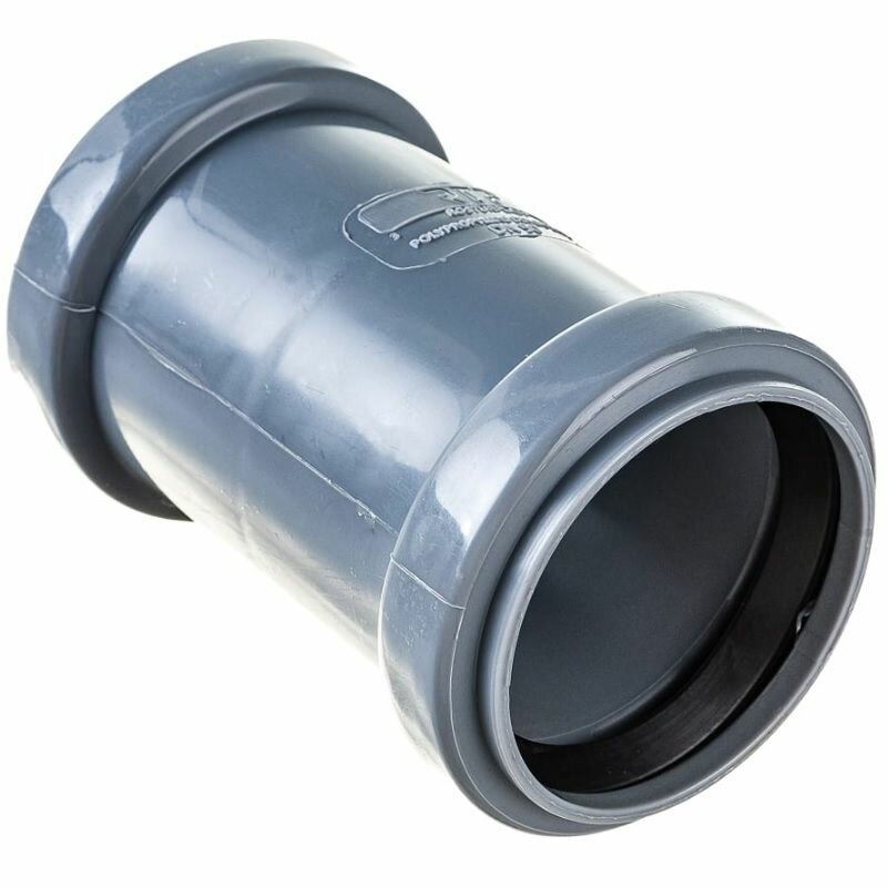 Муфта 40-40, RTP, раструб-раструб, серый