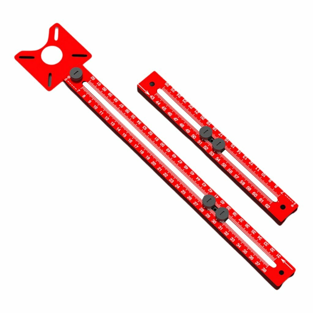 Фрезерные пазы для фрезерования кронштейнов Направляющая для фрезера Фурнитура для шкафов Кондукторы с автоматическим кернером Многофункциональный