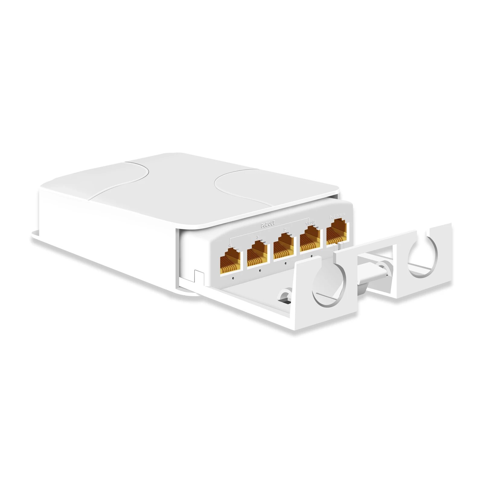 Gadinan 5-портовый PoE-удлинитель Gigabit 1pcs POE Extender