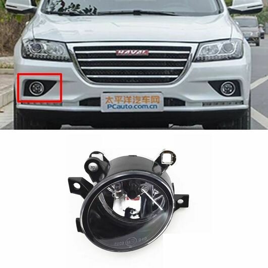 Противотуманная фара, для GWM Haval H2, правая, 12В, комплект 1шт