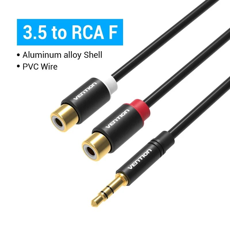 VEnTIOn аудиокабель 3,5 мм на 2RCA