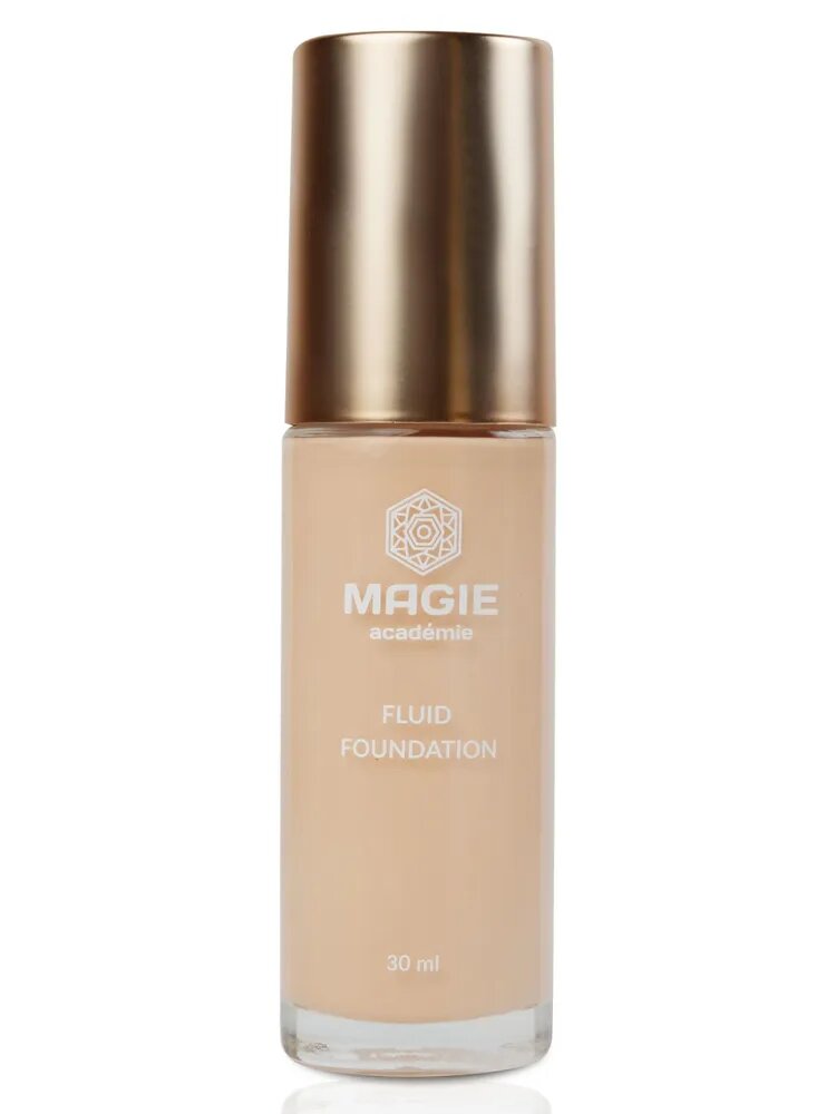 Тональный крем для лица флюид Magie academie тон 01 light ivory
