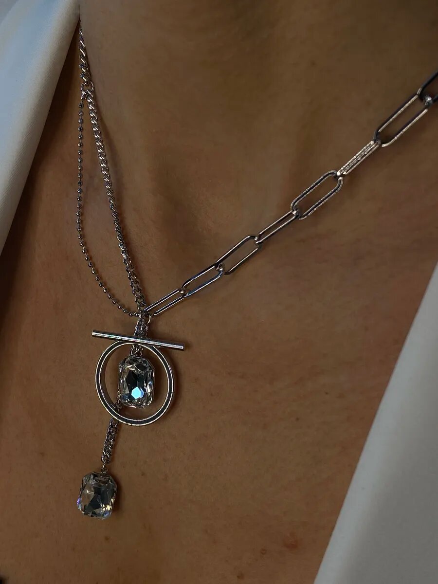 Колье, кристалл