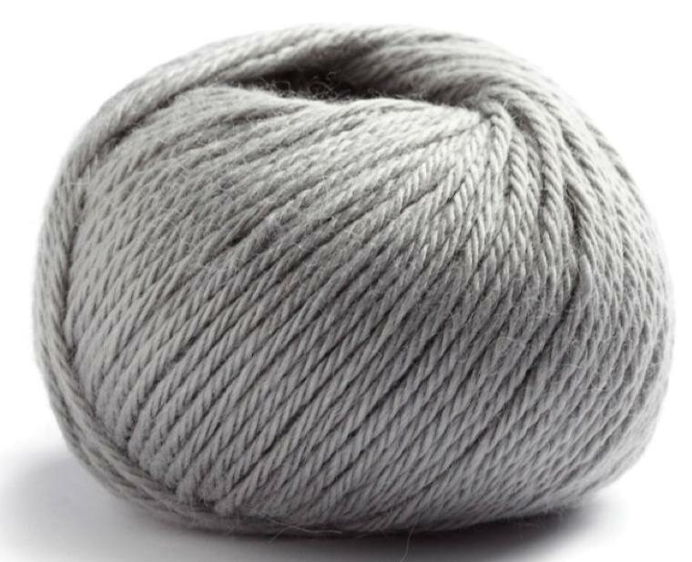 Cusco /Кузко/ пряжа Lamana, 100% бэби альпака, 50г/85м (05, silbergrau (серебристо-серый), серый)