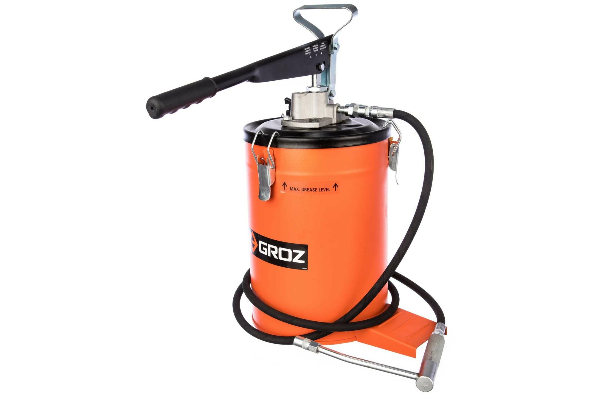 Ручной нагнетатель смазки 10кг. переносной Groz, GR44281