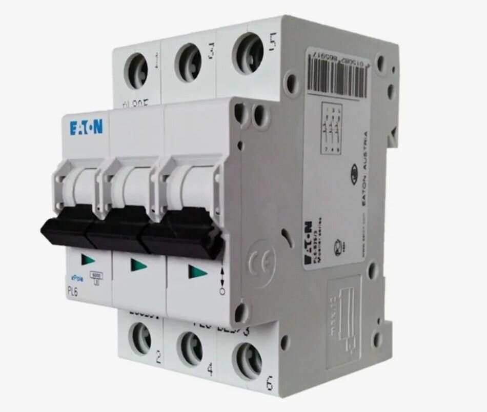 PL6-C50/3 Автоматический выключатель MOELLER / EATON (арт.286606)