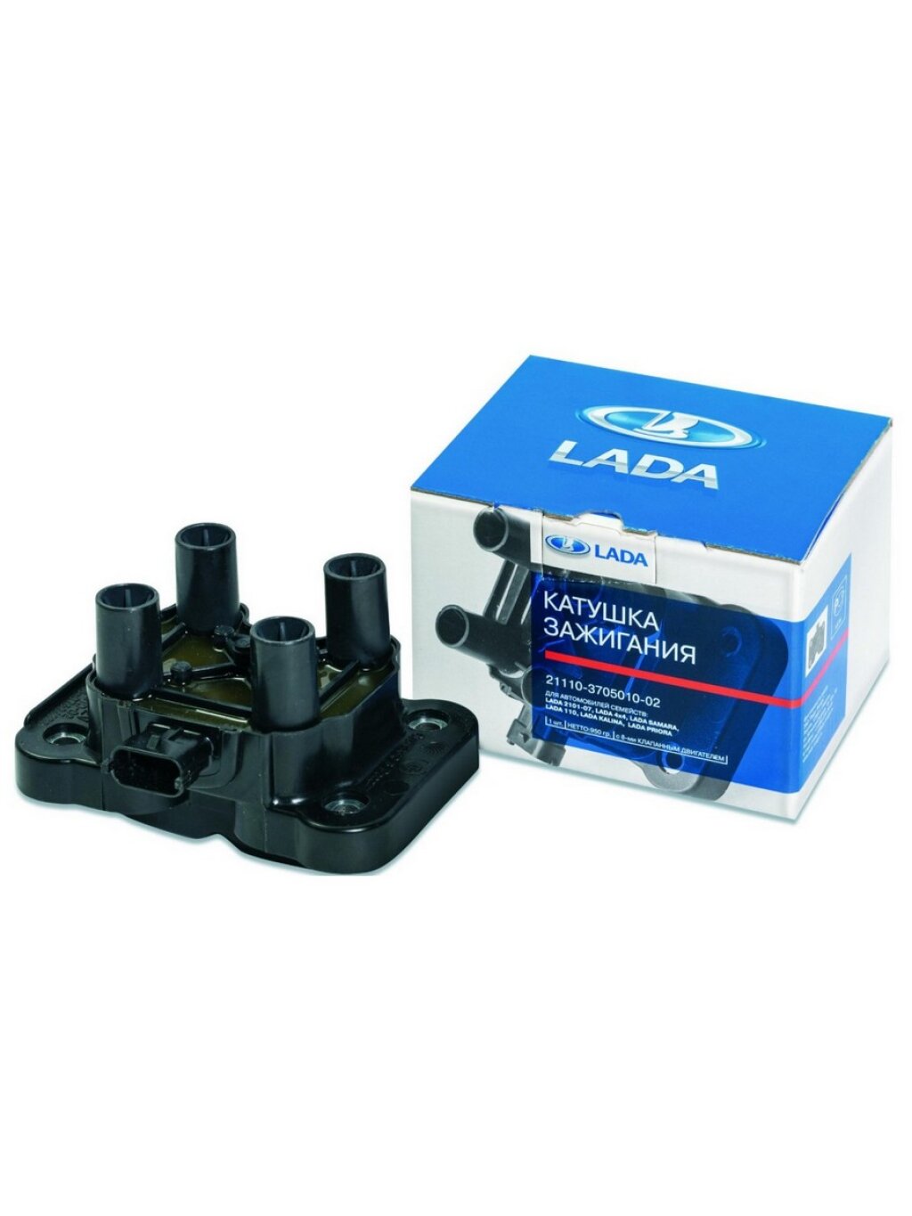 Катушка зажигания модуль для а/м ВАЗ 2114, для а/м ГАЗель Бизнес ЕВРО-3 (8 клап.) LADA