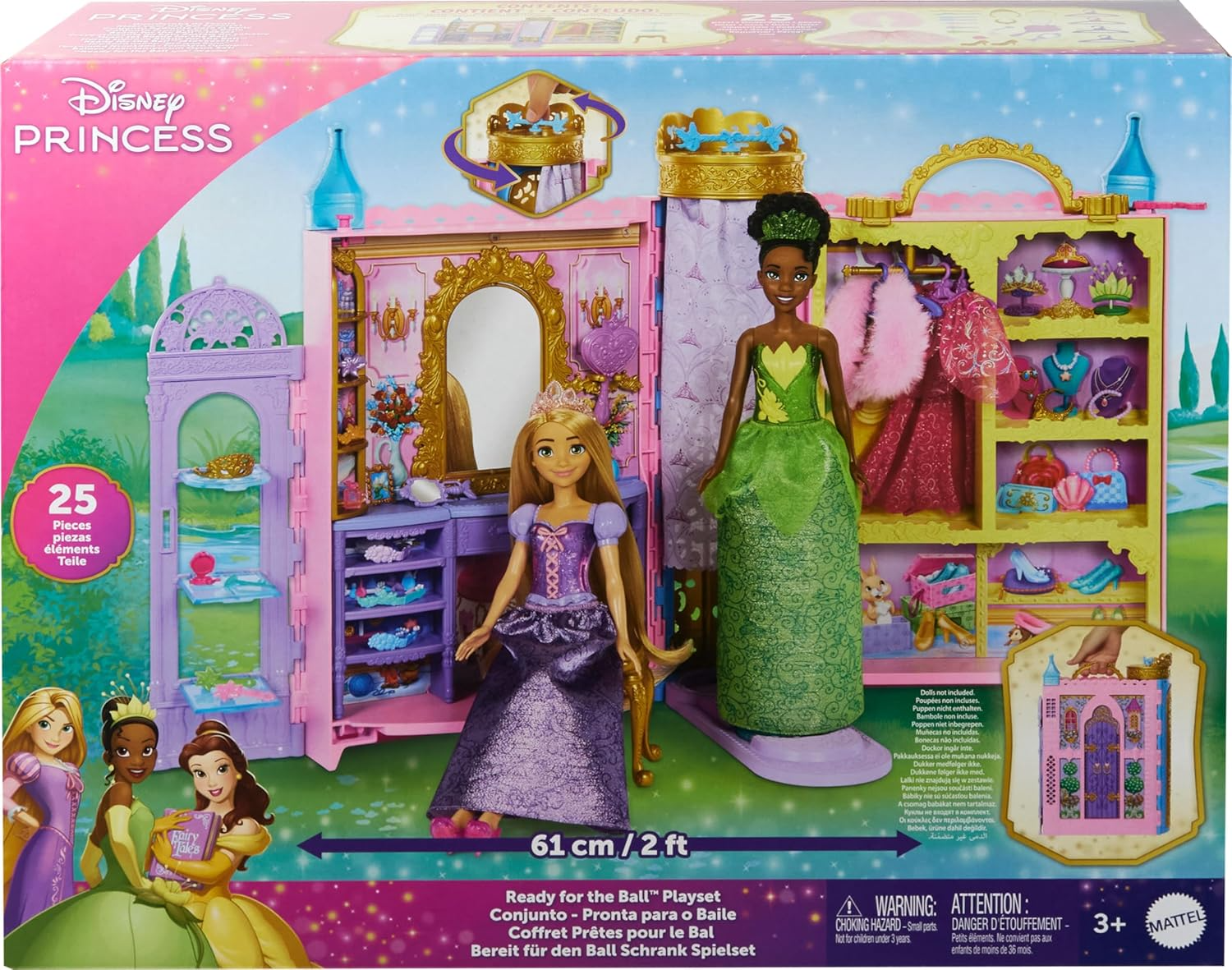 Игровой набор Mattel Disney Princess «Сказочный шкаф с аксессуарами» HXC20