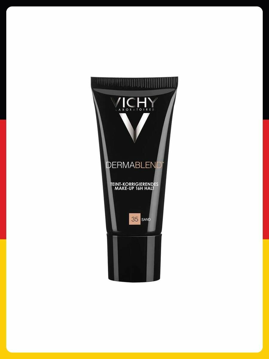 Флюид Vichy Dermablend complexion-correcting makeup 35 sand, 30 ml
