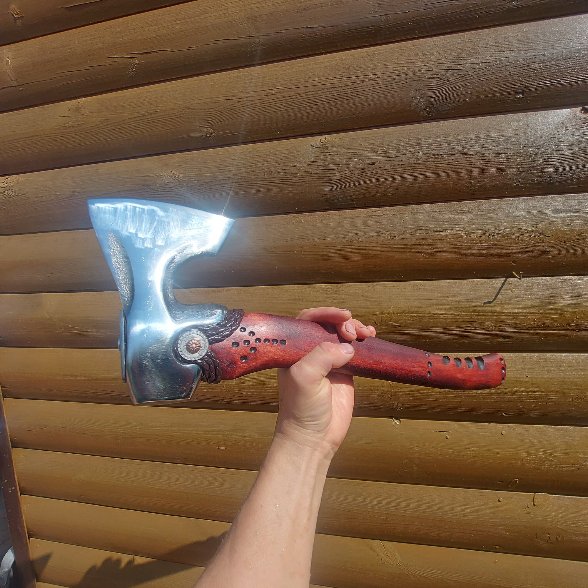 Топор ручной работы 43см