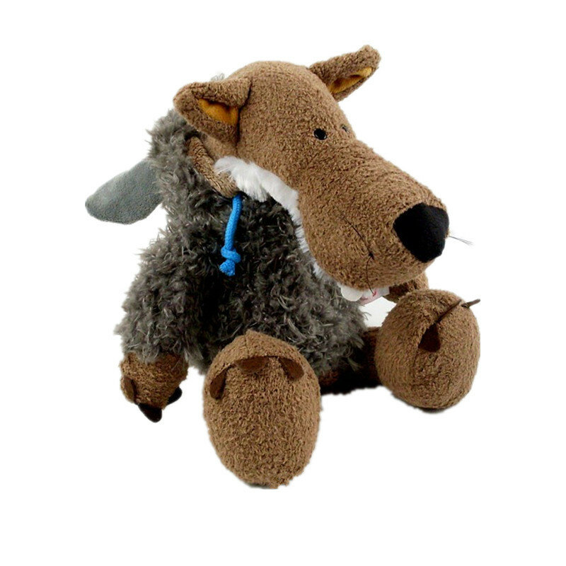 Мягкая игрушка аниме кукла овечья шкура волка, милый плюшевый игрушечный мягкий зверь, набитая плюшевая кукла