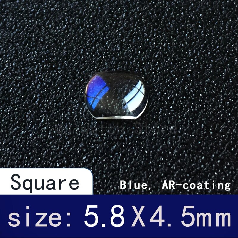 Сапфировые окна календаря MIKEJONES Square5.8X4.5mm 2pcs