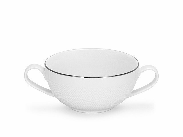 14093 FISSMAN Бульонница 300мл (фарфор)