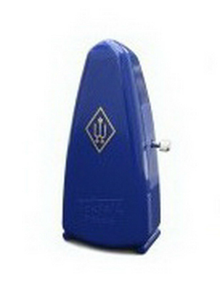 Метроном механический 837-903085 Piccolo Taktell, цвет синий (blue), без звонка, Wittner