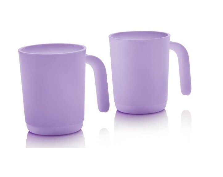 Кружки "Иллюмина" 350мл 2шт, сиреневые Tupperware