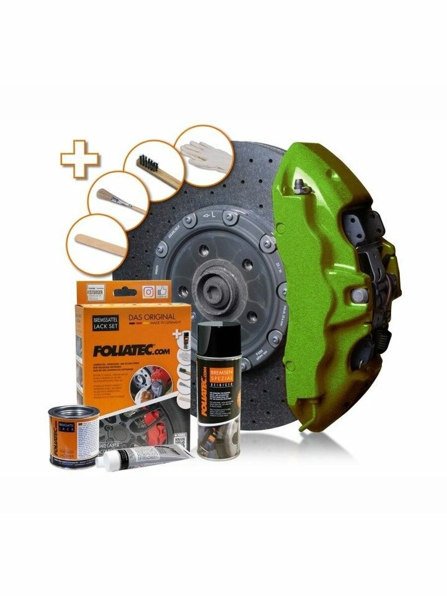 Глянцевая термостойкая краска для суппортов Foliatec