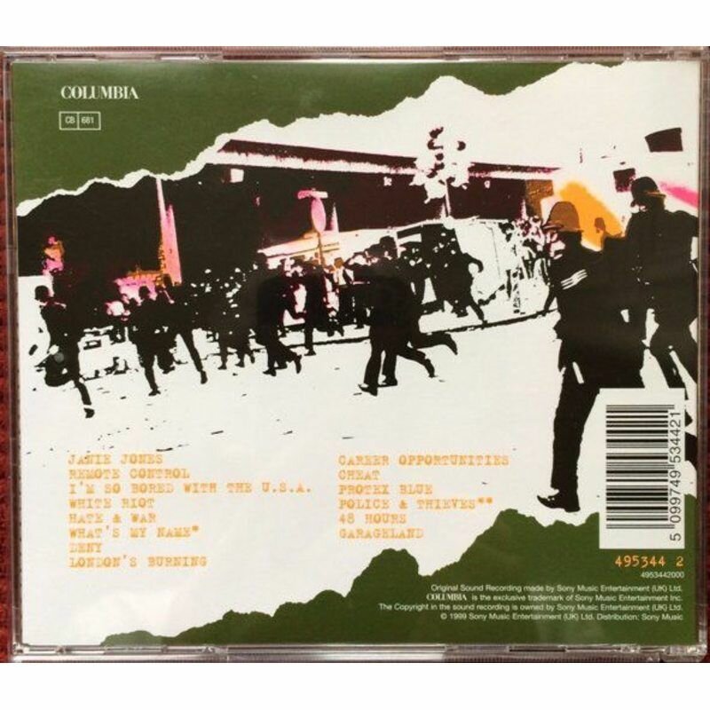 THE CLASH - Clash (CD, UK VERSION) Компакт диск — фото 1