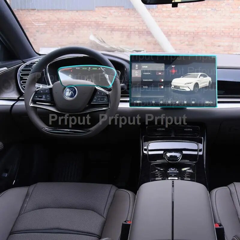 Защитная пленка на экран для BYD Han EV 2022, 15.6" gps and instrument